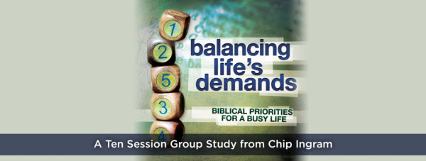 Balancing Life's Demands Group Studies - Living on the Edge